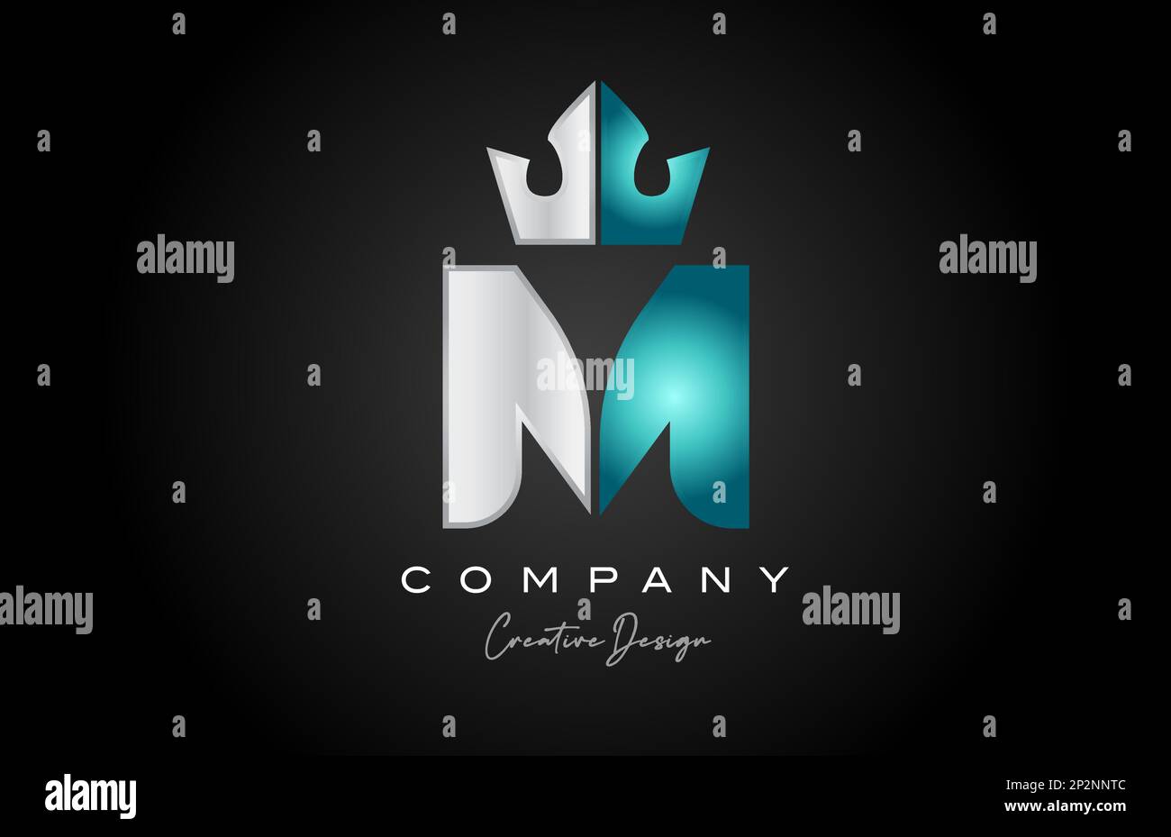 M crown Stock Vector Images - Alamy