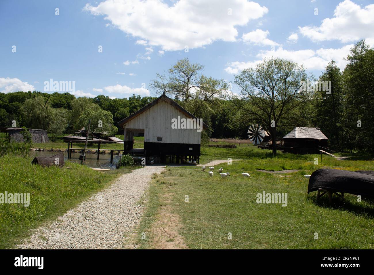 The Muzeul Astra National Museum complex in Sibiu, Romania, showcases ...