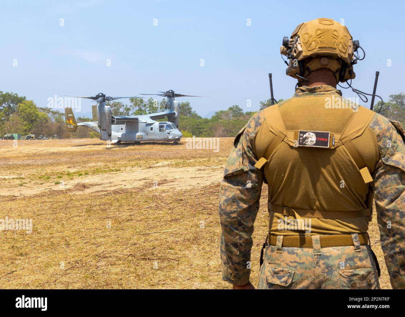U.S. Marine Corps Staff Sgt. Marcus Foye, an air traffic controller ...