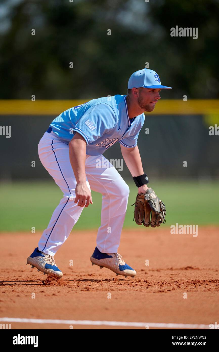 Indiana State Sycamores third baseman Mike Sears (25) during an NCAA ...