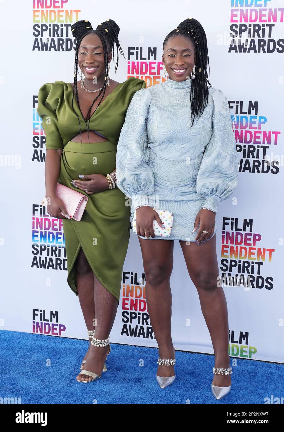 Los Angeles, USA. 04th Mar, 2023. Adanne Ebo and Adamma Ebo arrive at the 2023 Film Independent ...