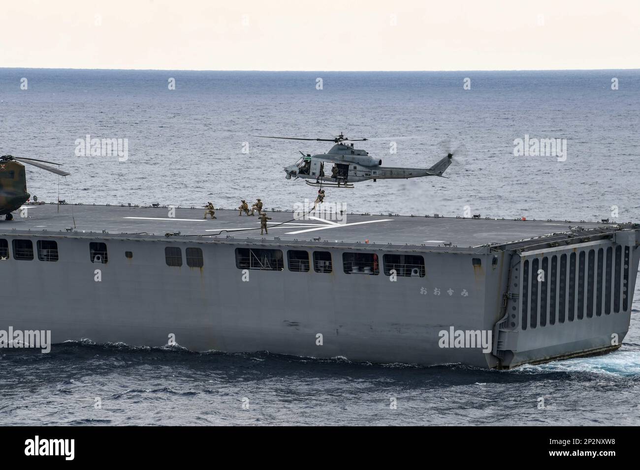 PHILIPPINE SEA (March 4, 2023) Marines assigned to the 31st Marine ...