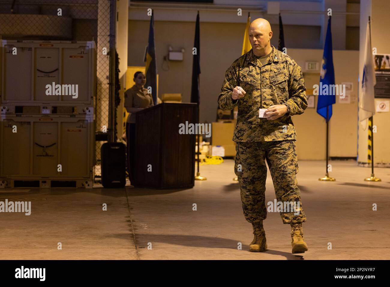 U.S. Marine Corps Col. Christopher Murray, the commanding officer of ...