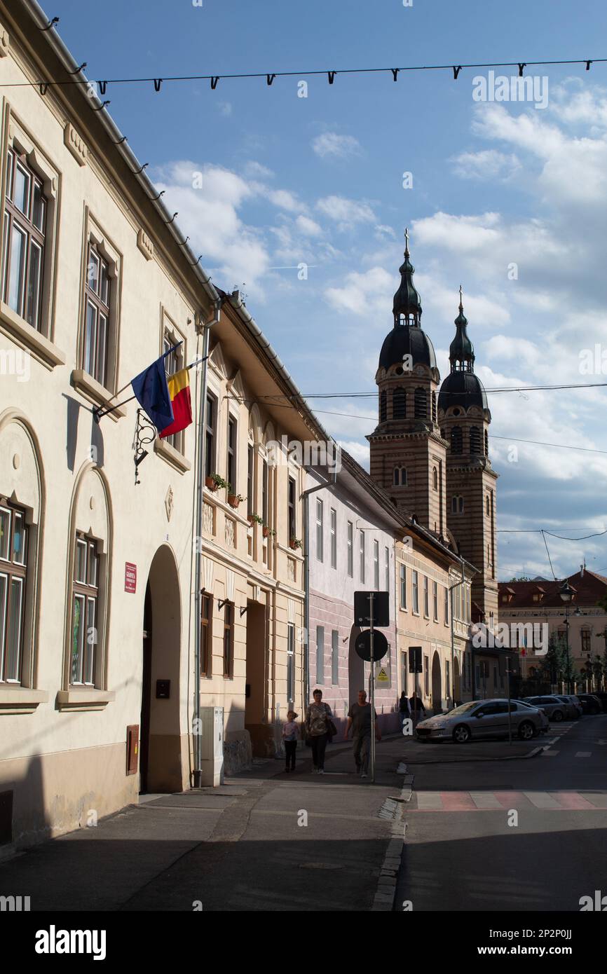 The Holy Trinity Orthodox Cathedral in Sibiu, Romania Stock Photo - Alamy