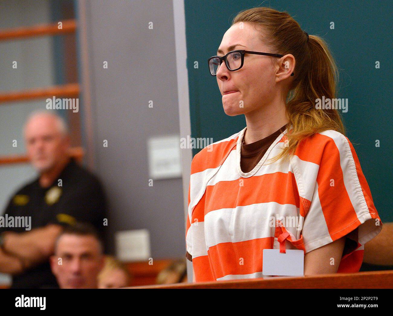 Brianne Altice appears enters court during her sentencing Thursday ...