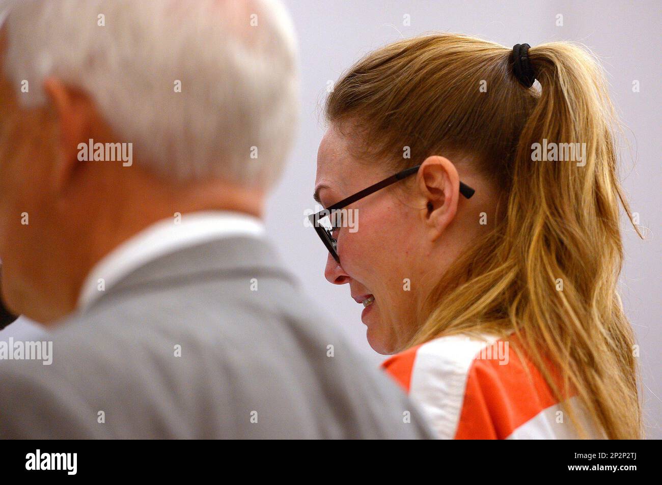 Brianne Altice appears in court during her sentencing Thursday, July 9 ...