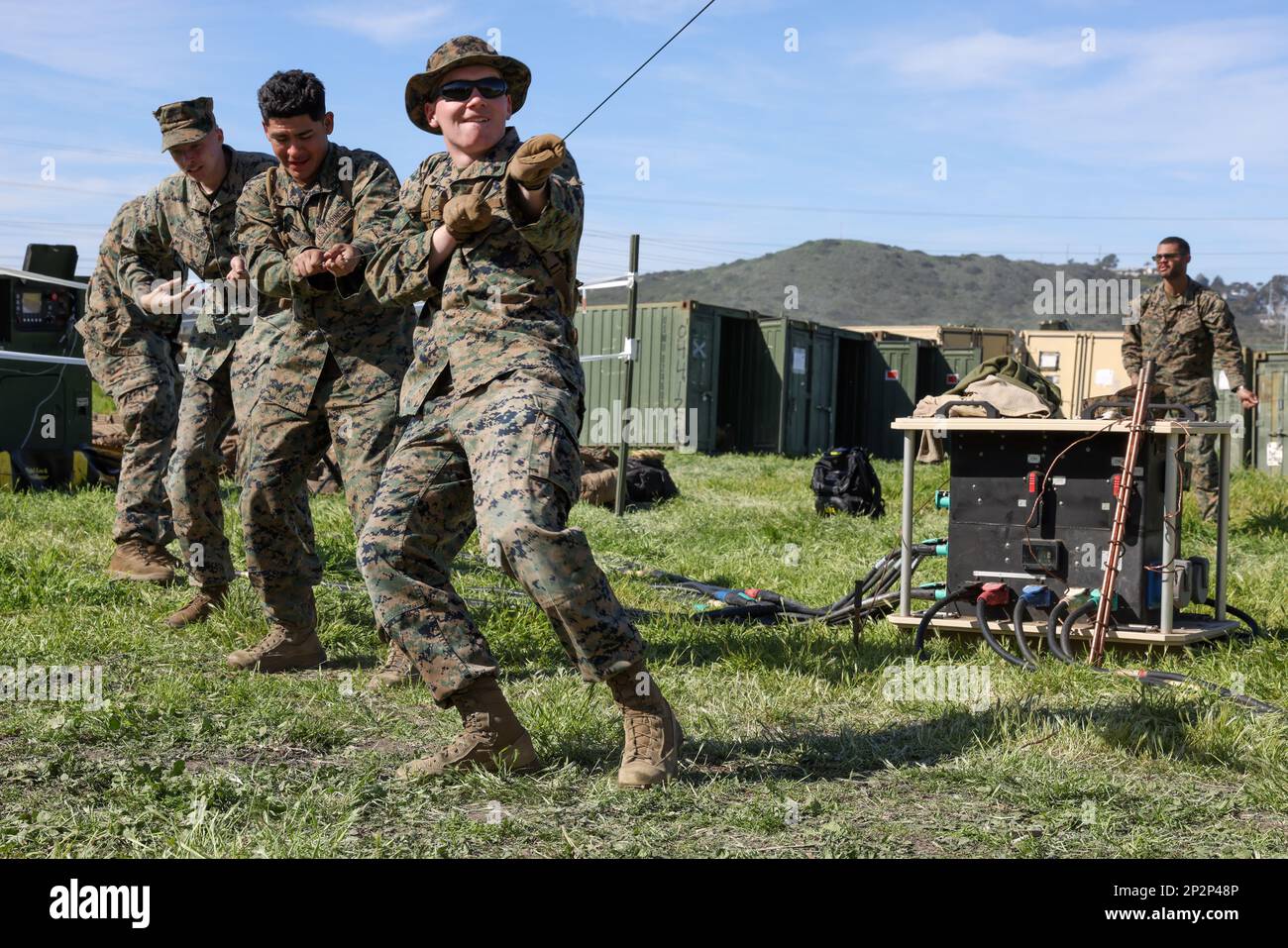 Mini marines marine corps hi-res stock photography and images - Alamy