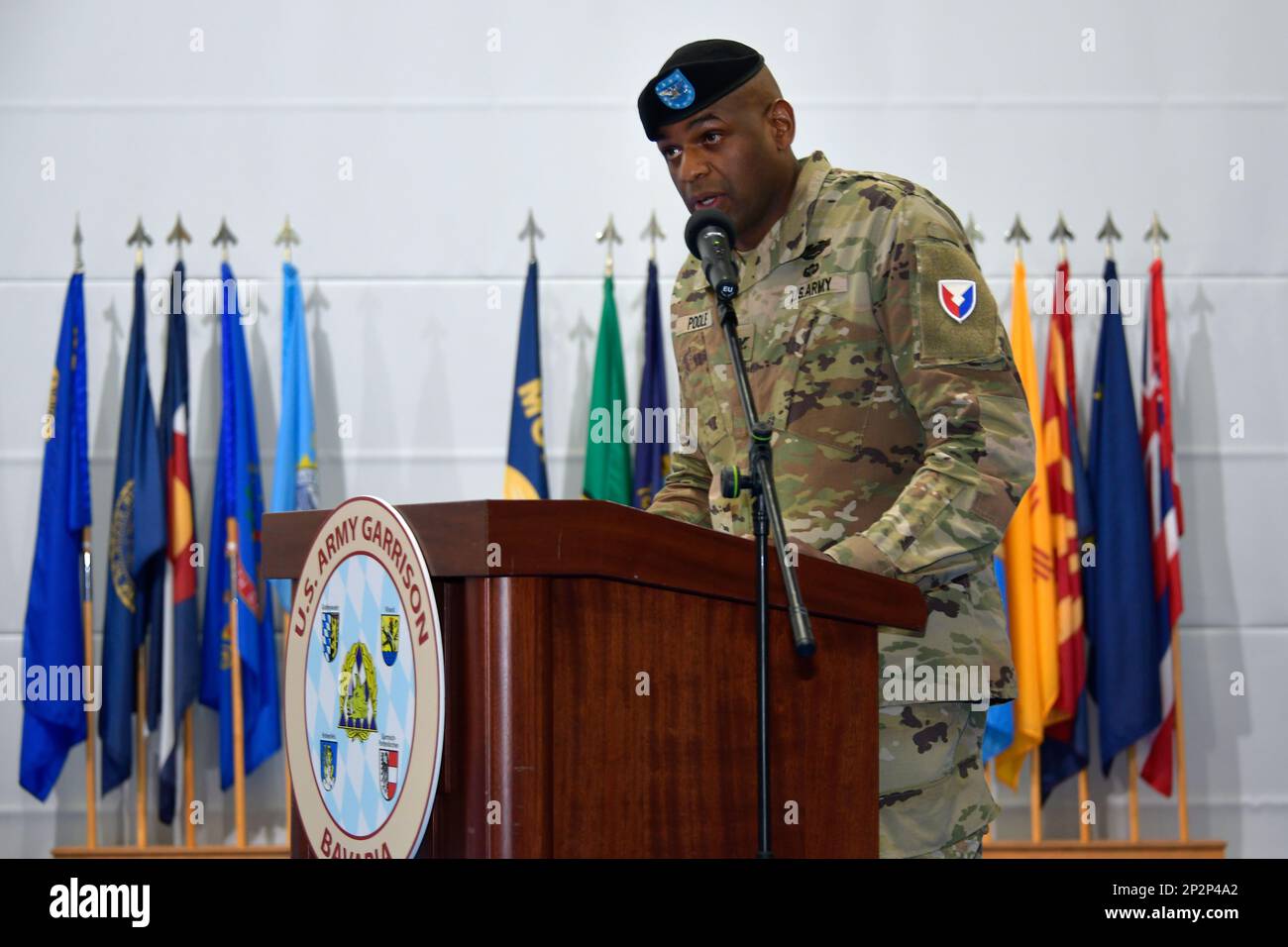 U.S. Army Col Kevin A. Poole, United States Army Garrison Bavaria ...