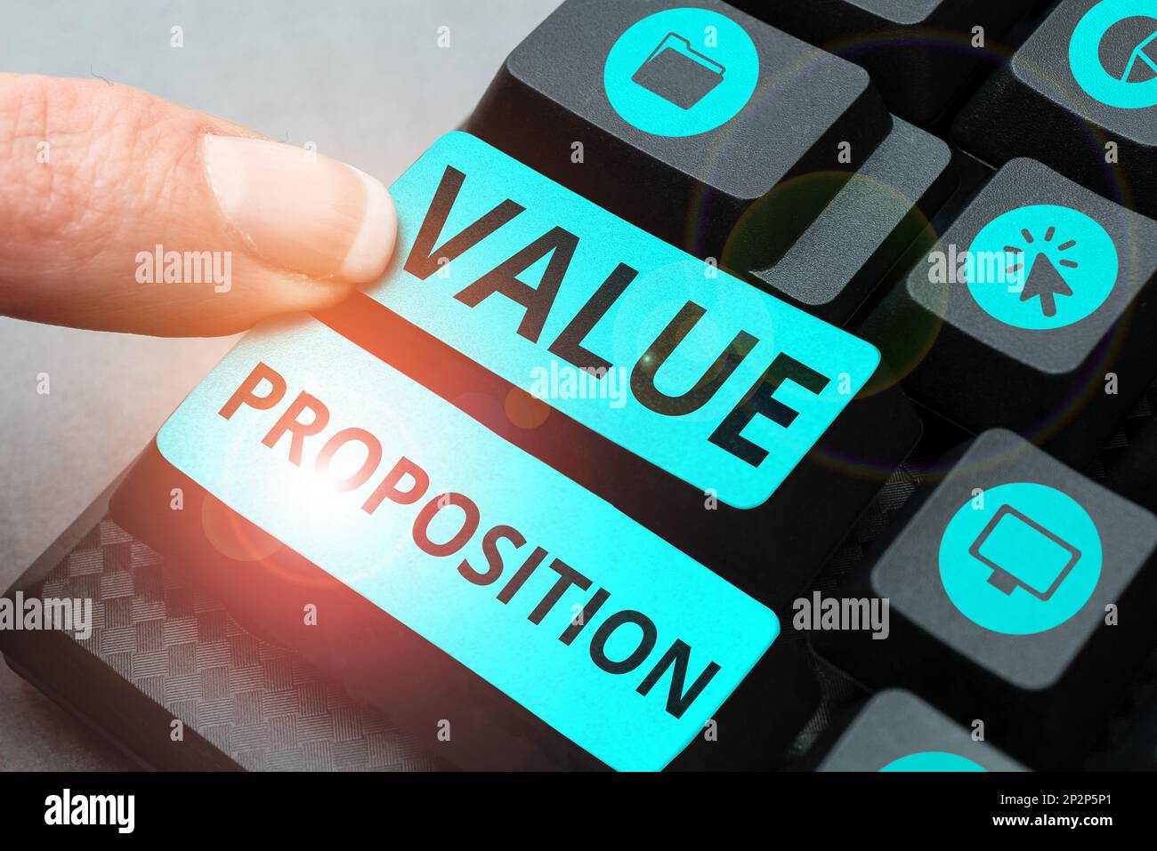 Text sign showing Value Proposition. Conceptual photo service make ...