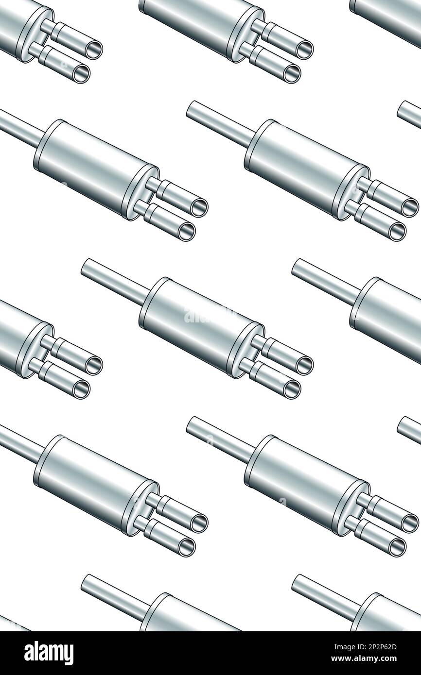 Mufflers muffler Stock Vector Images - Alamy