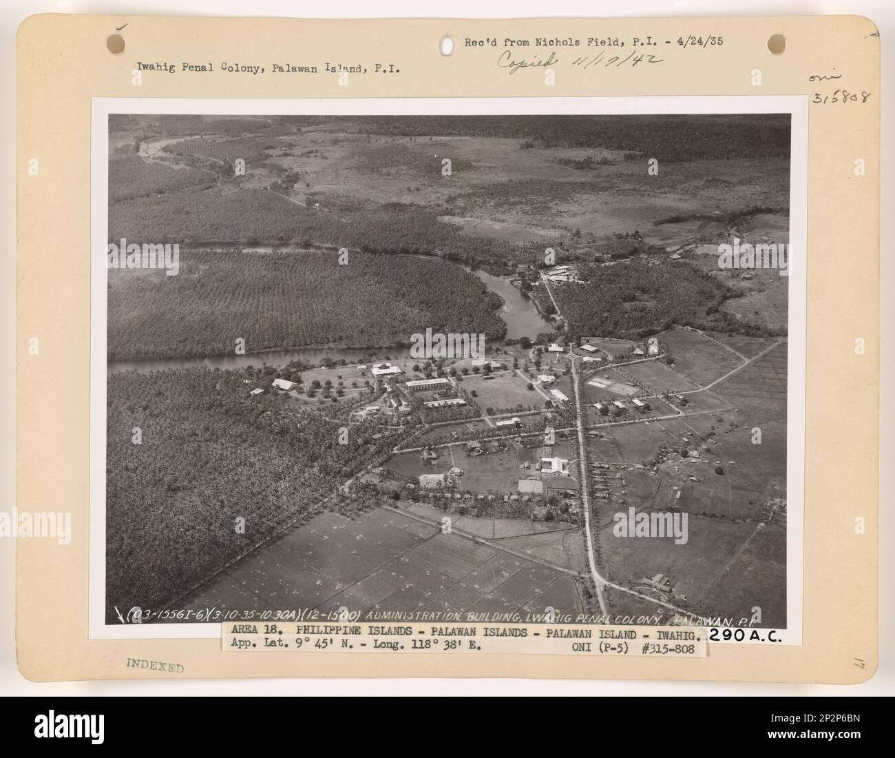 Philippine Island - Palawan, Aerial Photograph Stock Photo - Alamy