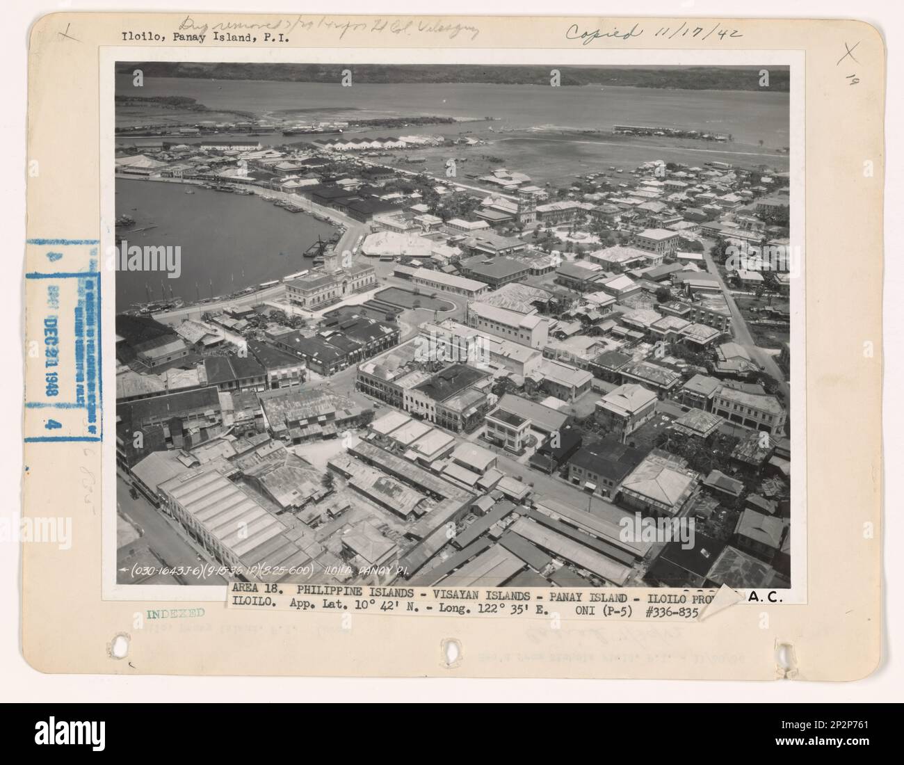 Philippine Island - Panay, Aerial Photograph Stock Photo - Alamy