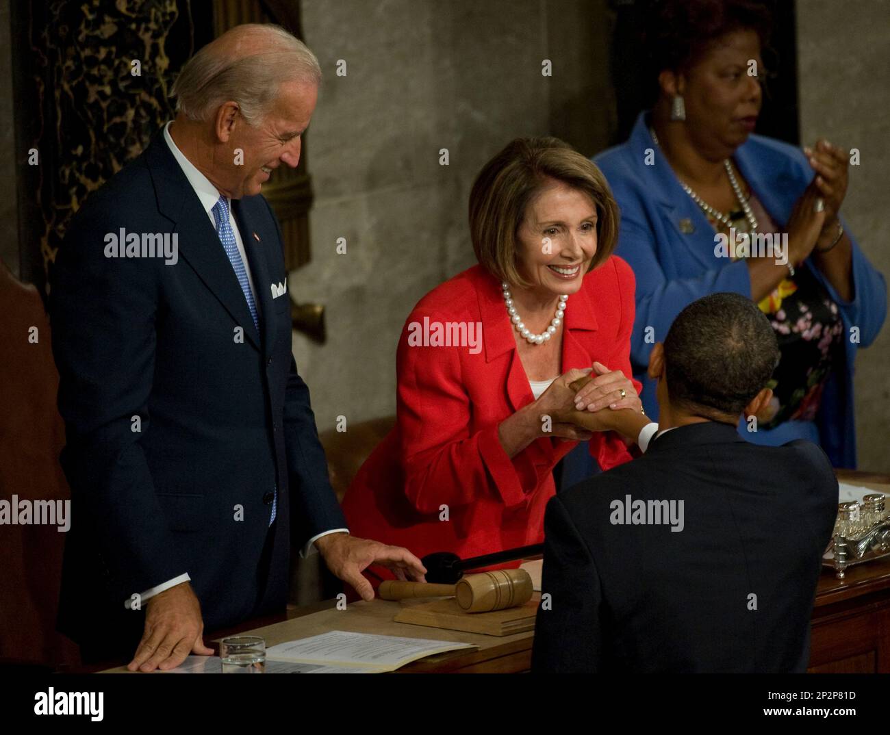 Vice President Joe Biden and Speaker of the House Nancy Pelosi, D-CA ...