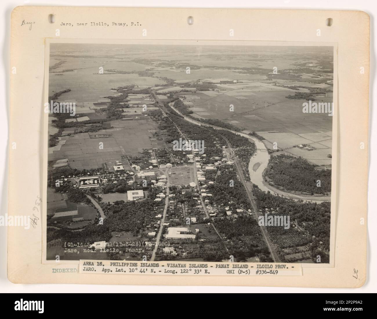 Philippine Island - Panay, Aerial Photograph Stock Photo - Alamy