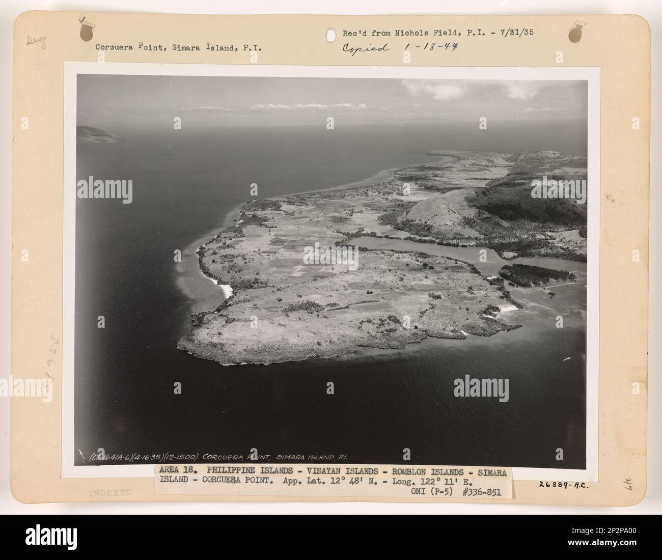 Philippine Island - Samar, Aerial Photograph Stock Photo - Alamy
