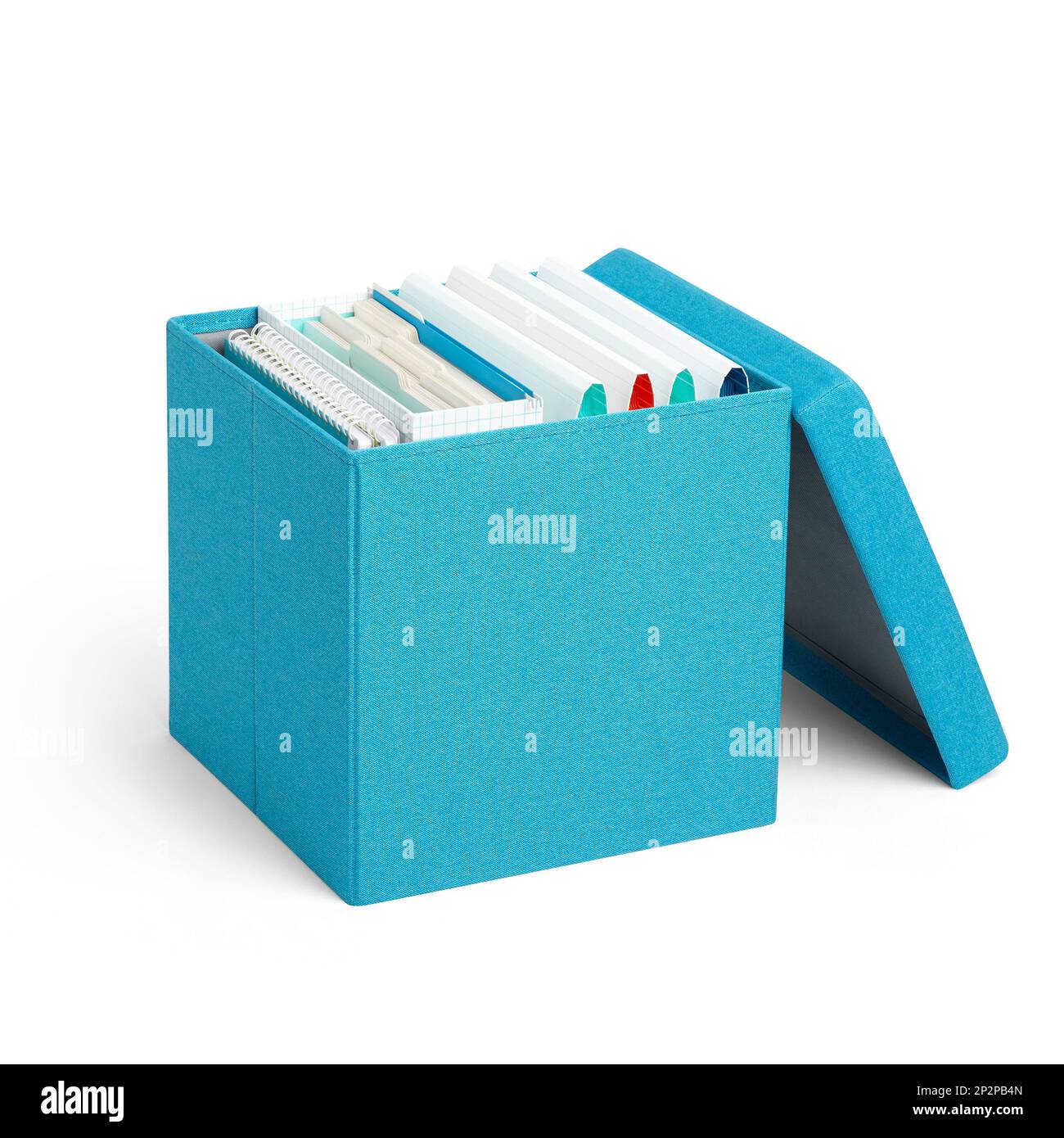 This photo provided by Poppin shows a storage unit called the Box Seat ...