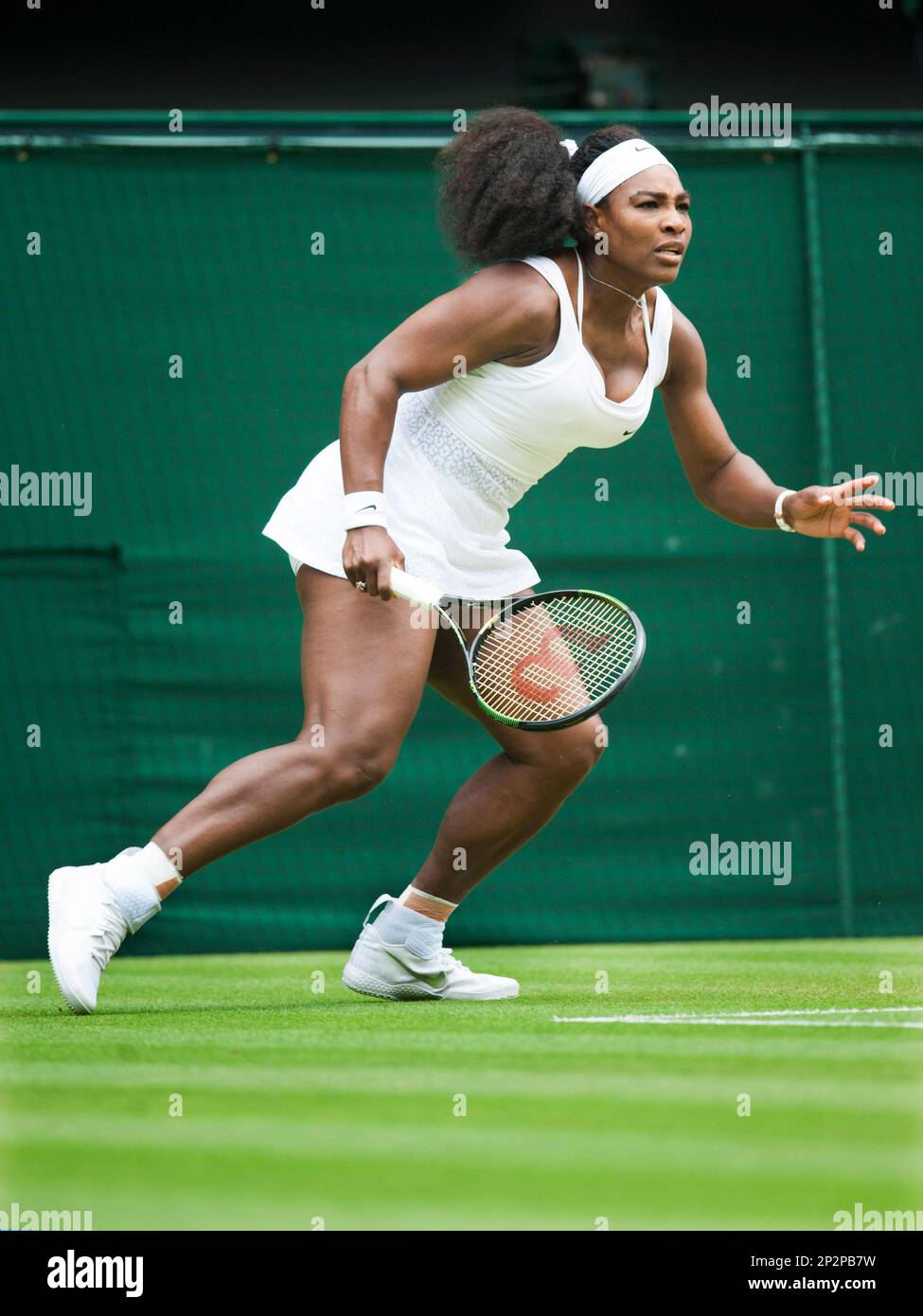 July 6,2015 in action during the Wimbledon Championships, played at the ...