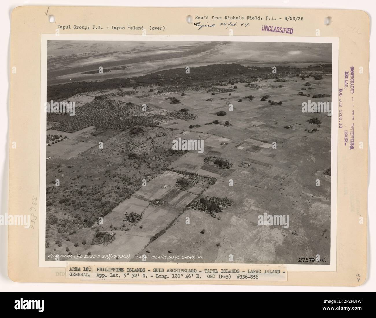 Philippine Island - Tapul Group, Aerial Photograph Stock Photo - Alamy