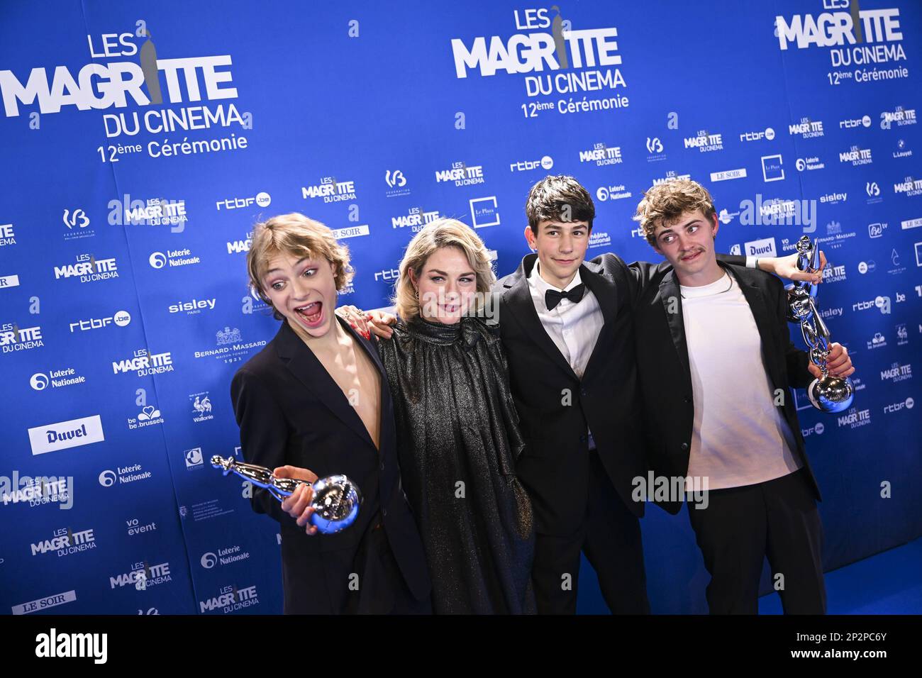Actor Eden Dambrine, Actress Emilie Dequenne, Actor Gustav De Waele and ...