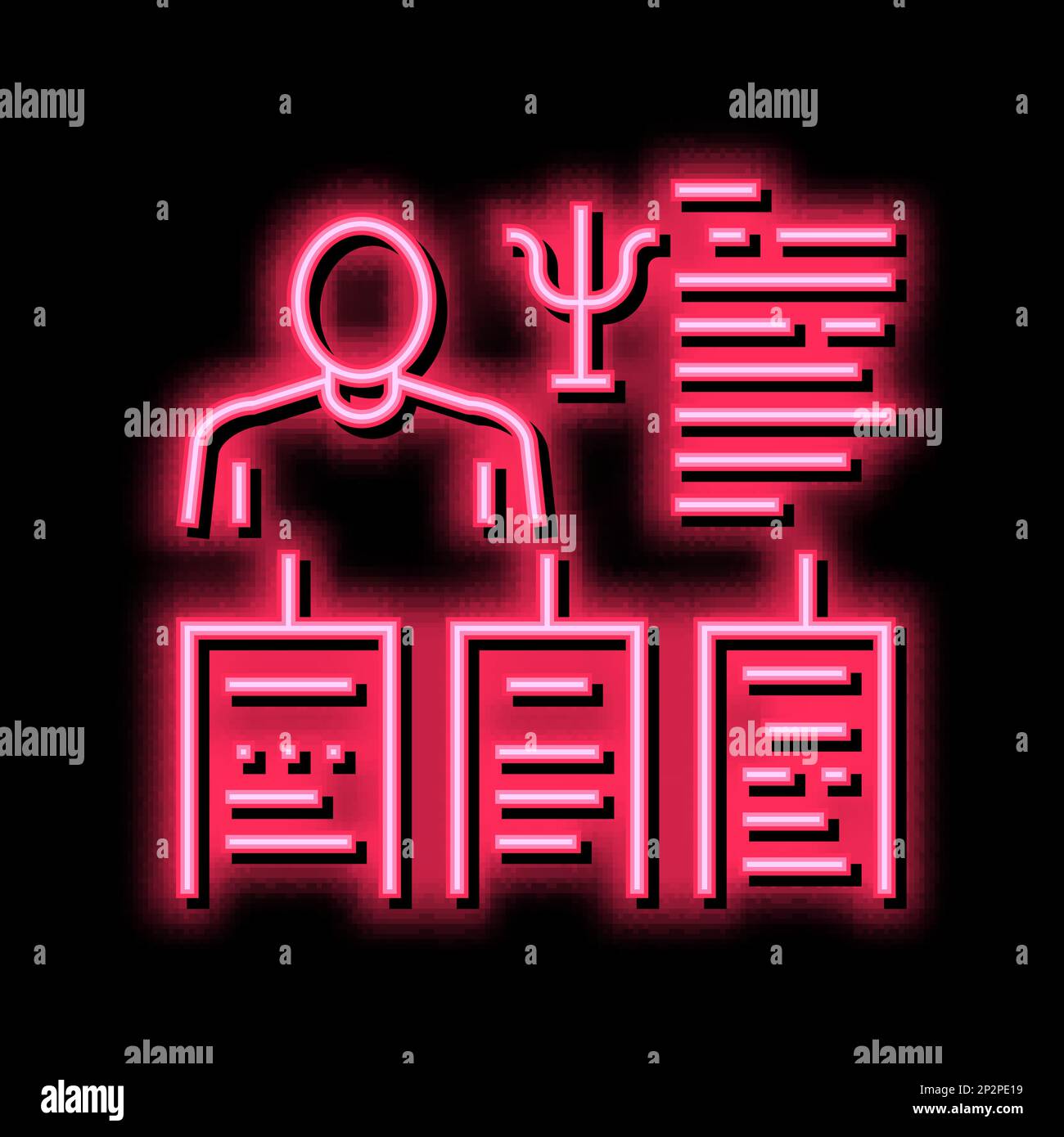 Positive and negative traits hi-res stock photography and images - Alamy