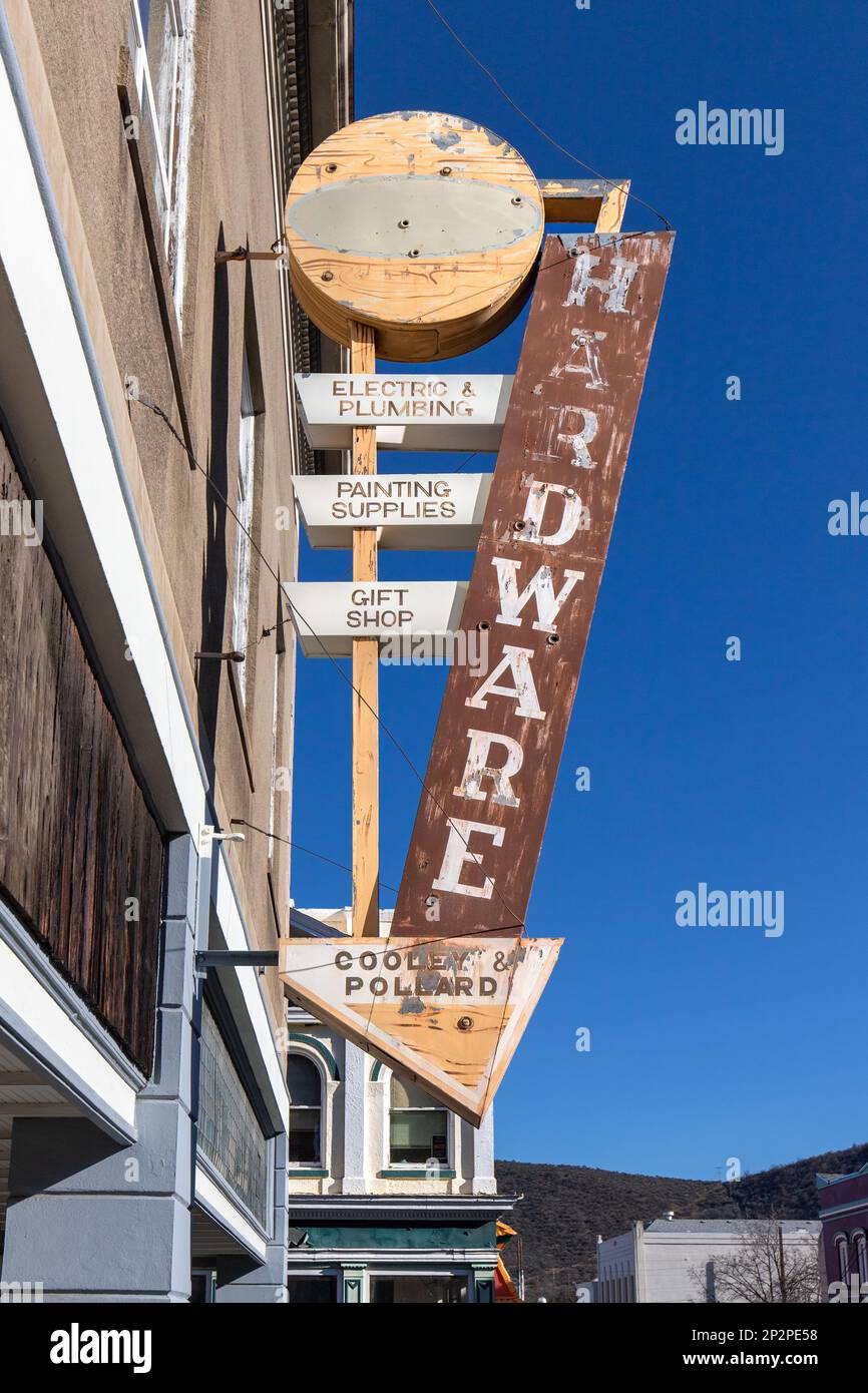 Yreka, CA USA - Feb 11 2023: Cooley and Pollard Sign on Miner Steet ...