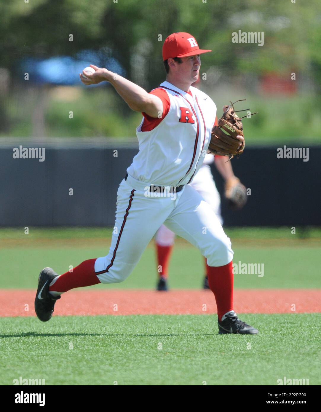 Rutgers University Scarlet Knights infielder Mio Freeman (4) during ...