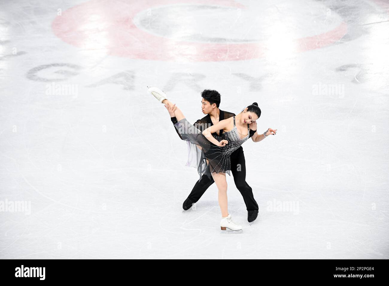 Hannah LIM & Ye QUAN (KOR), during Junior Ice Dance Free Dance, at the ...