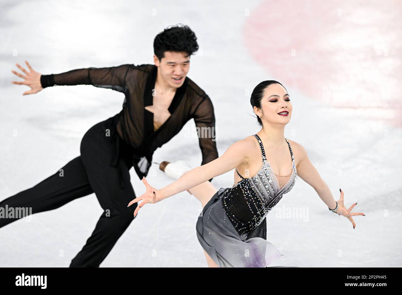 Hannah LIM & Ye QUAN (KOR), during Junior Ice Dance Free Dance, at the ...