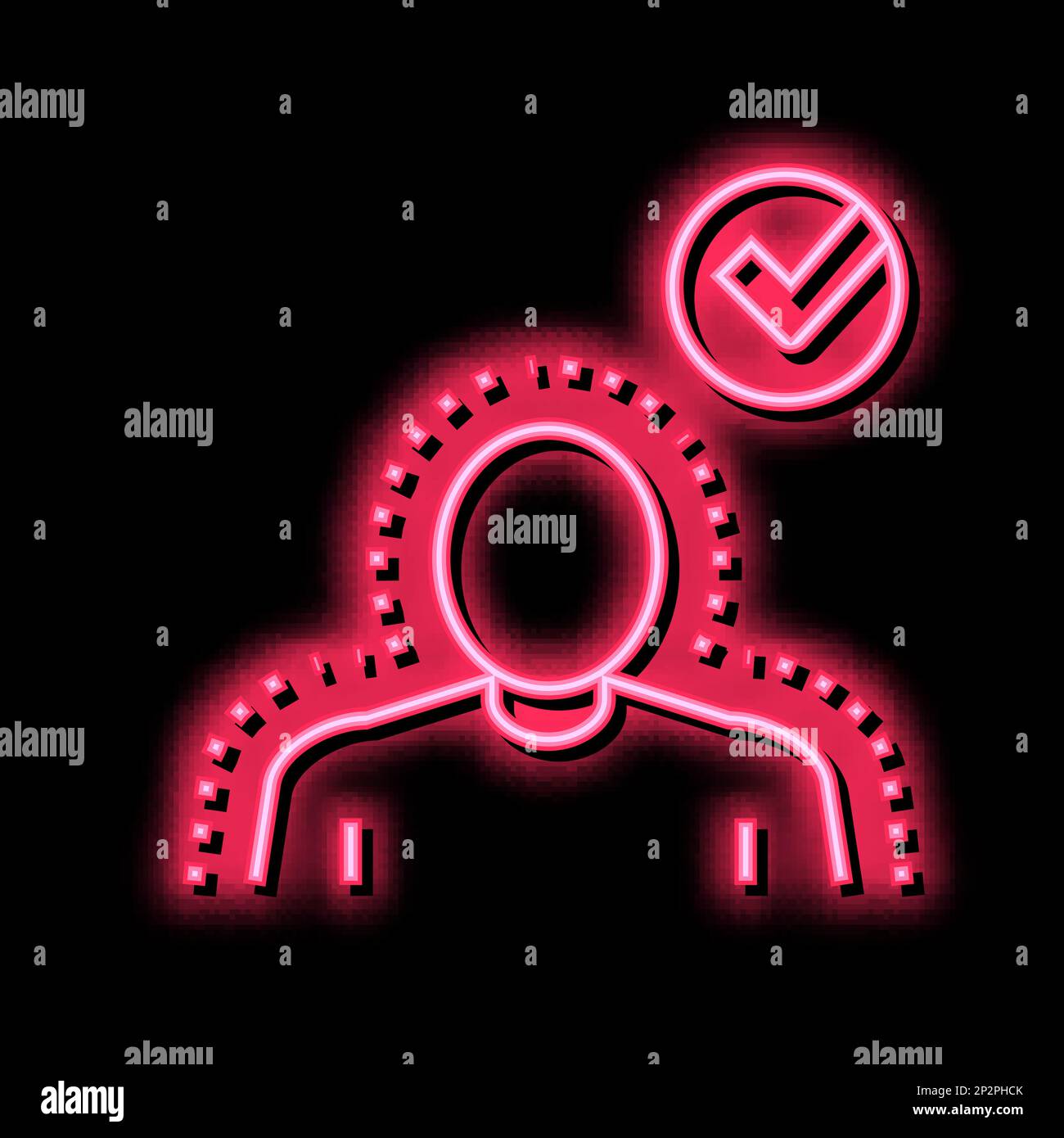 Human research neon glow hi-res stock photography and images - Alamy