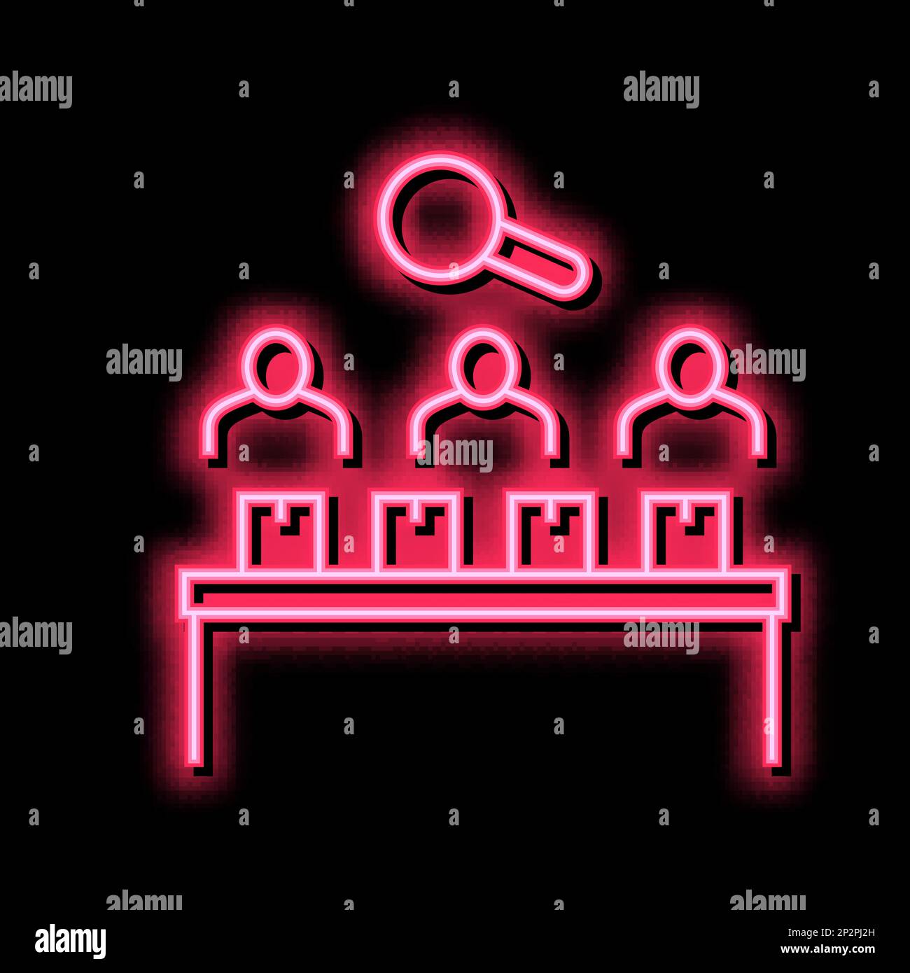 Manager controlling organization process Stock Vector Images - Alamy