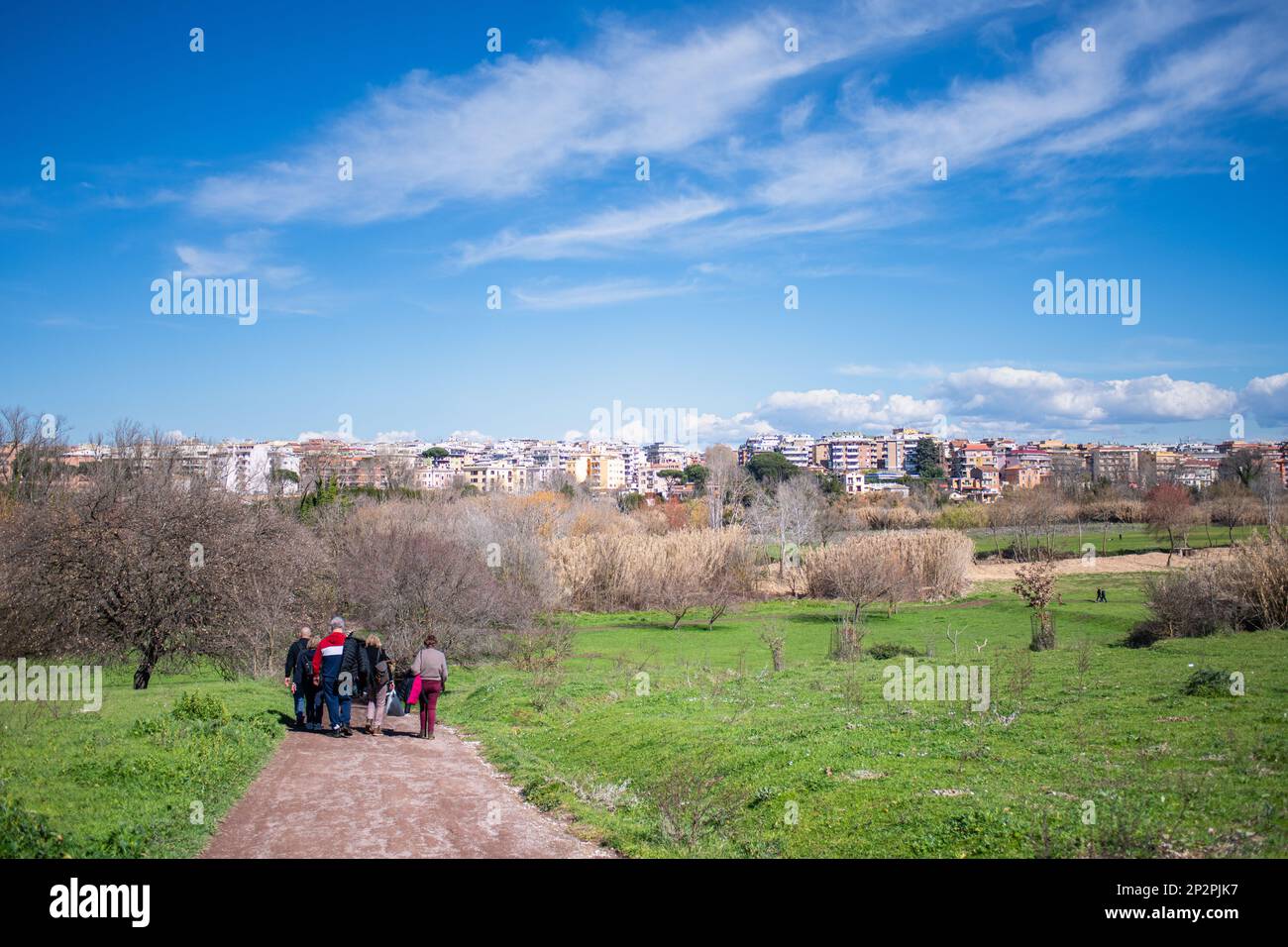 Appia antica trekking hi-res stock photography and images - Alamy
