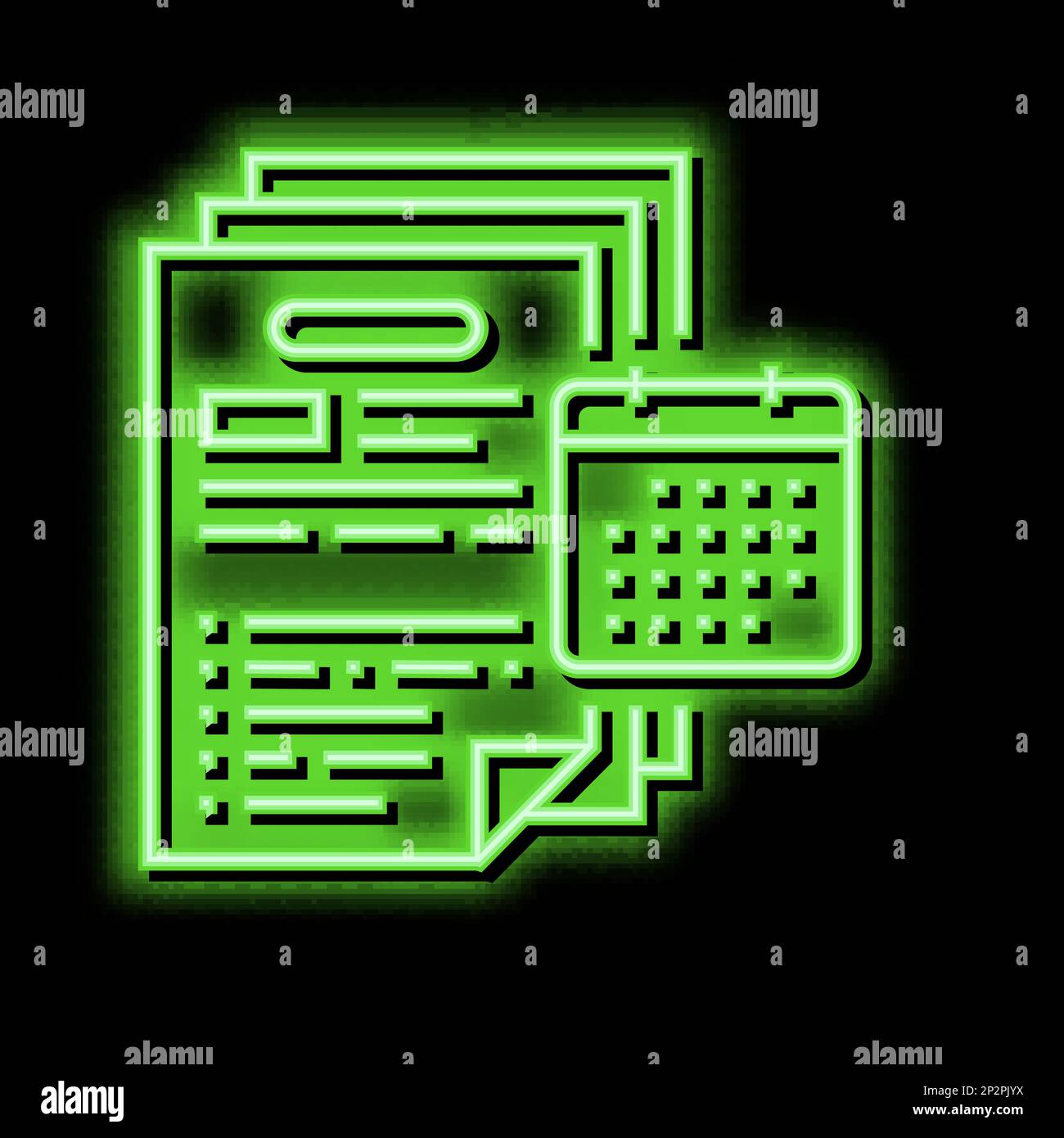 audit of annual and consolidated financial statements neon glow icon ... audit of annual and consolidated financial statements neon glow icon ...