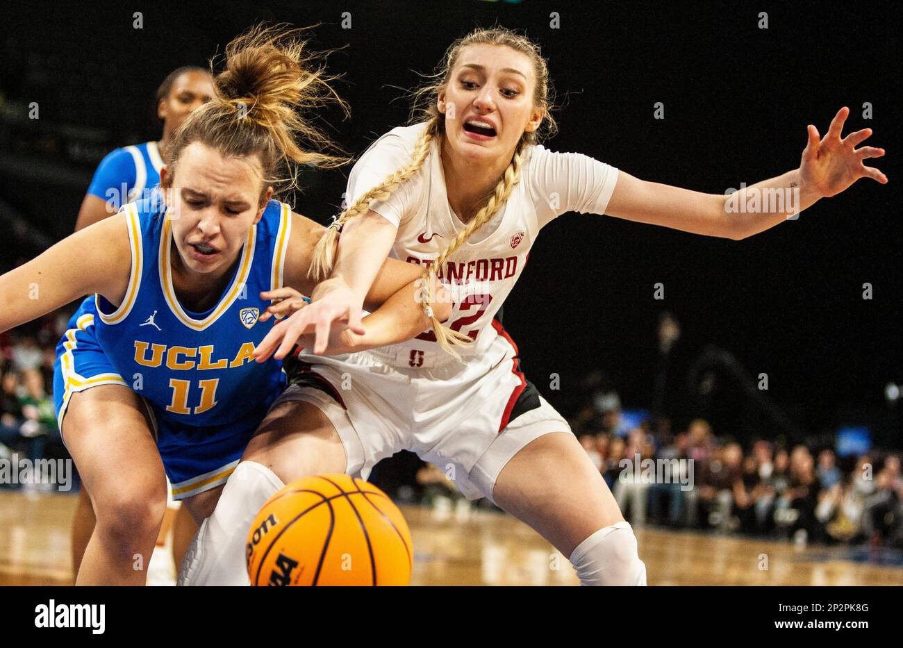 LasVegas, NV, USA. 03rd Mar, 2023. A. Stanford forward Cameron Brink ...