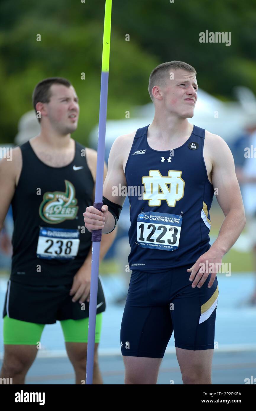 Notre Dame's Greg Bombara (1223) and Charlotte's Daniel Freeman (238 ...