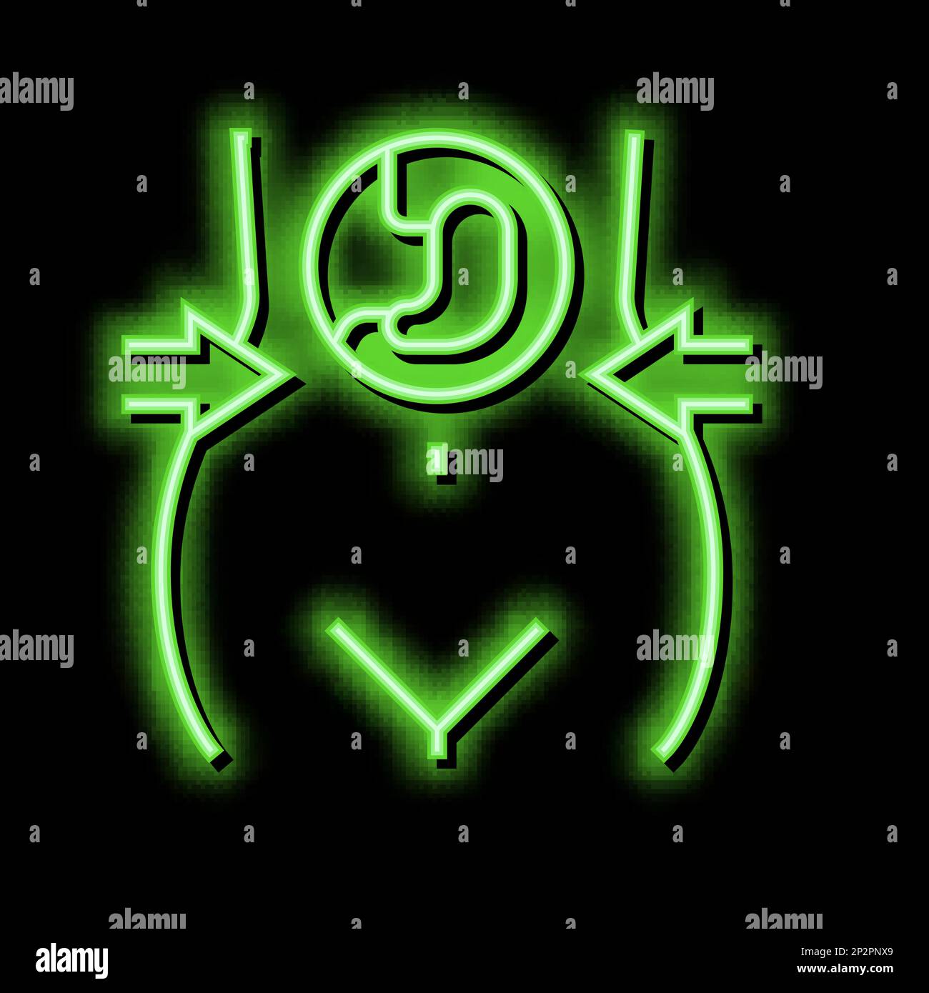 Severe weight loss Stock Vector Images - Alamy