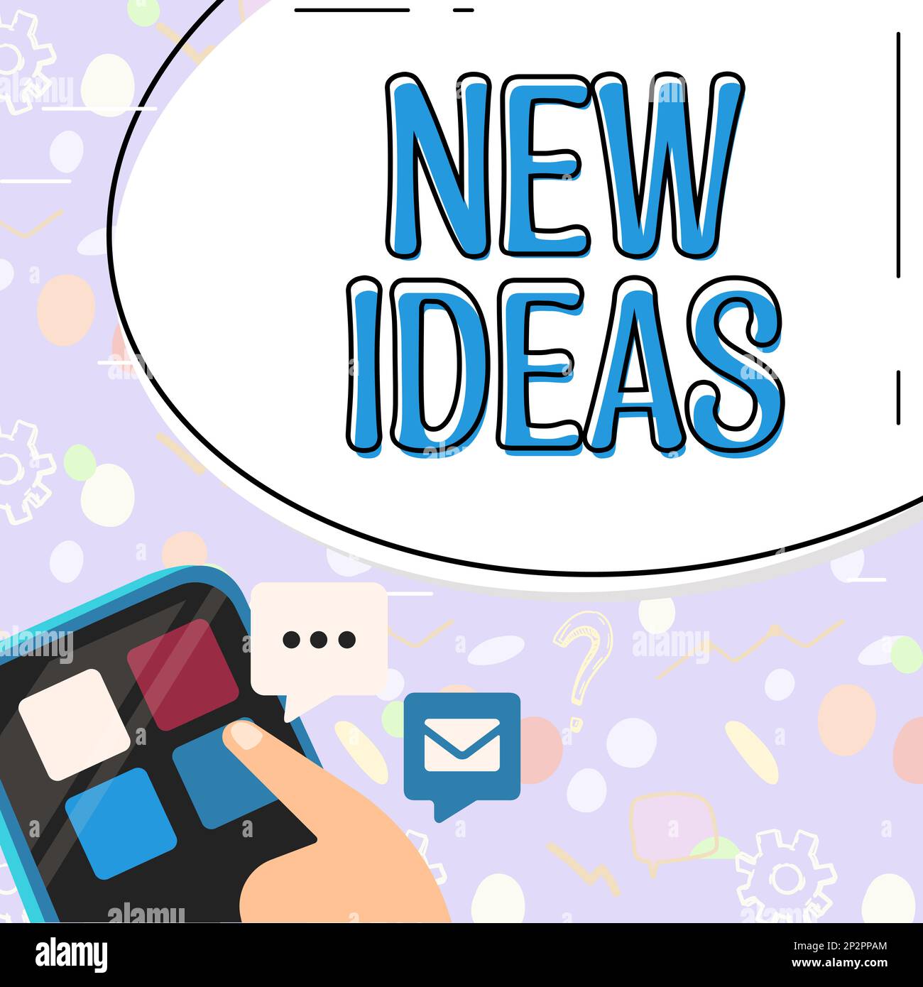 Hand writing sign New Ideas. Business idea something original or fresh ...