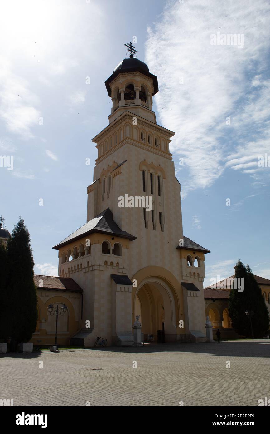 The entryway to Alba Carolina Citadel in Alba Iulia, Romania Stock Photo - Alamy