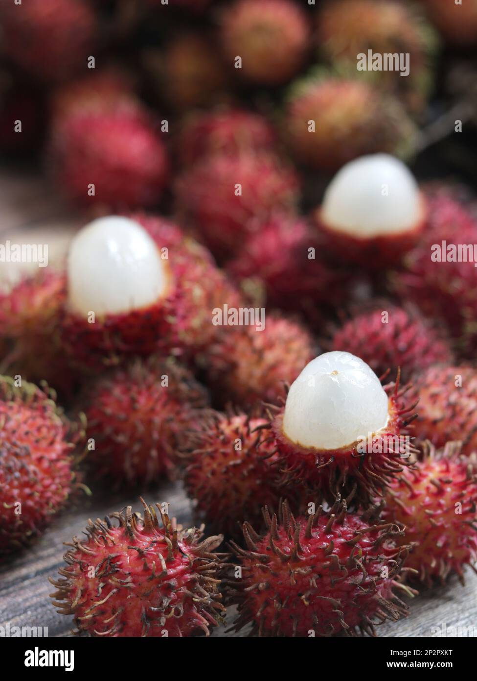 Rambutan fruits, tropical and asian fruits, sweet and Delicious ...