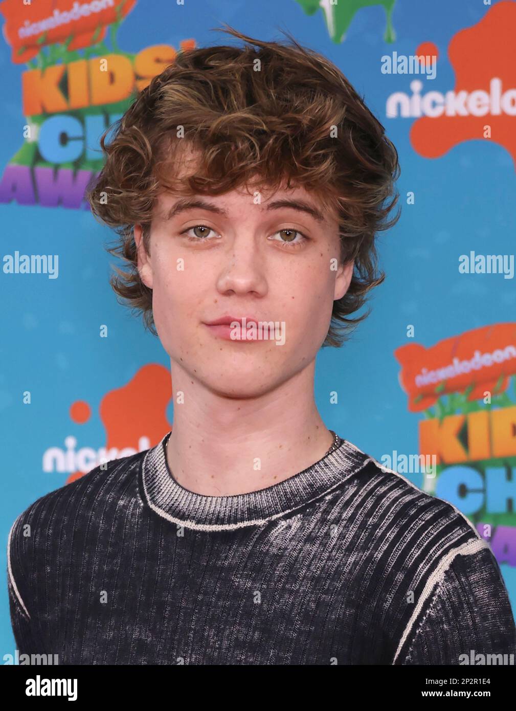Conor Sherry arrives at the Nickelodeon Kids' Choice Awards on Saturday ...