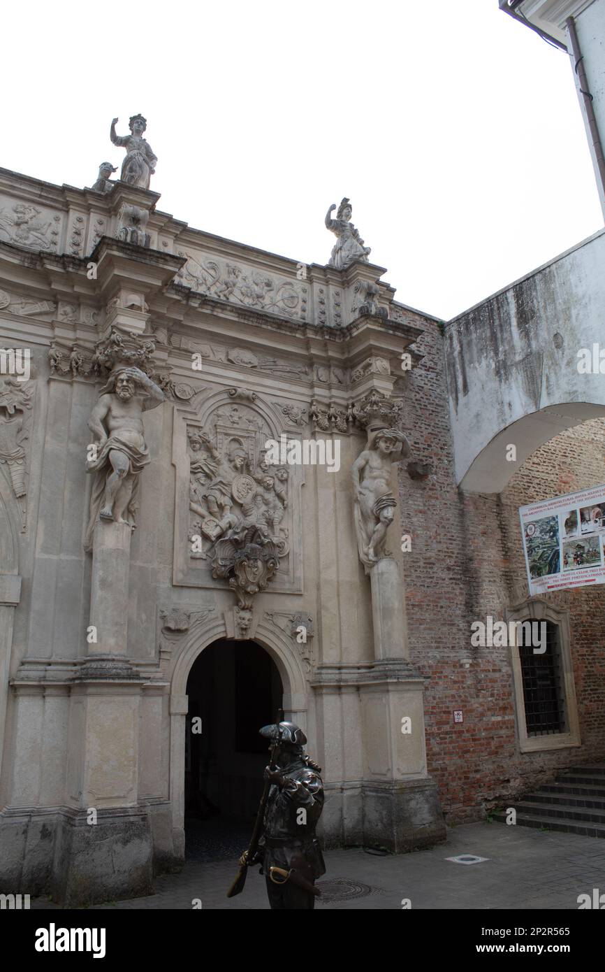 The Third Gate, Alba Carolina Citadel, in Alba Iulia, Romania Stock Photo - Alamy