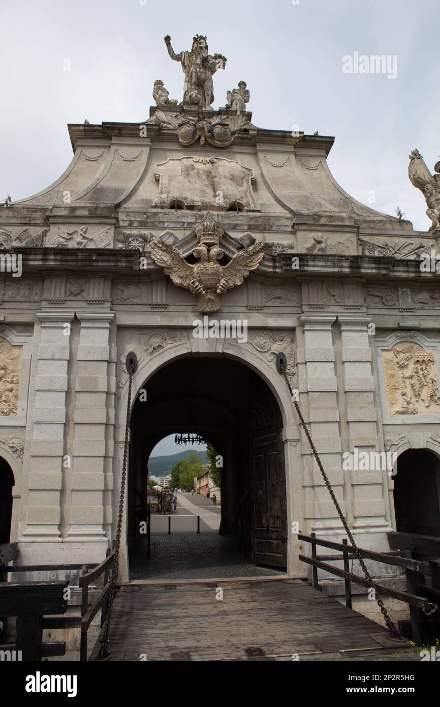 The Third Gate, Alba Carolina Citadel, in Alba Iulia, Romania Stock Photo - Alamy