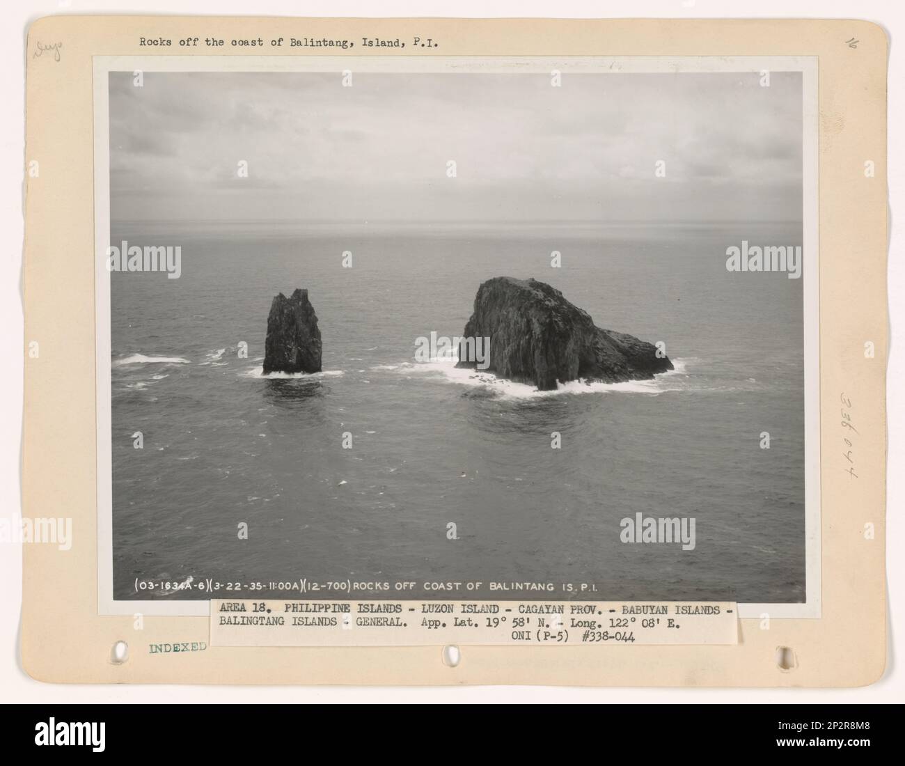 Philippine Island - Babuyan Island, Aerial Photograph Stock Photo - Alamy