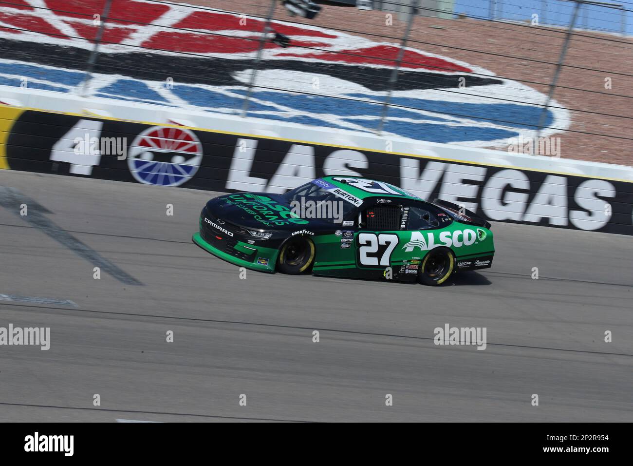 LAS VEGAS, NV - MARCH 04: Jeb Burton (#27 Jordan Anderson Racing Alsco ...