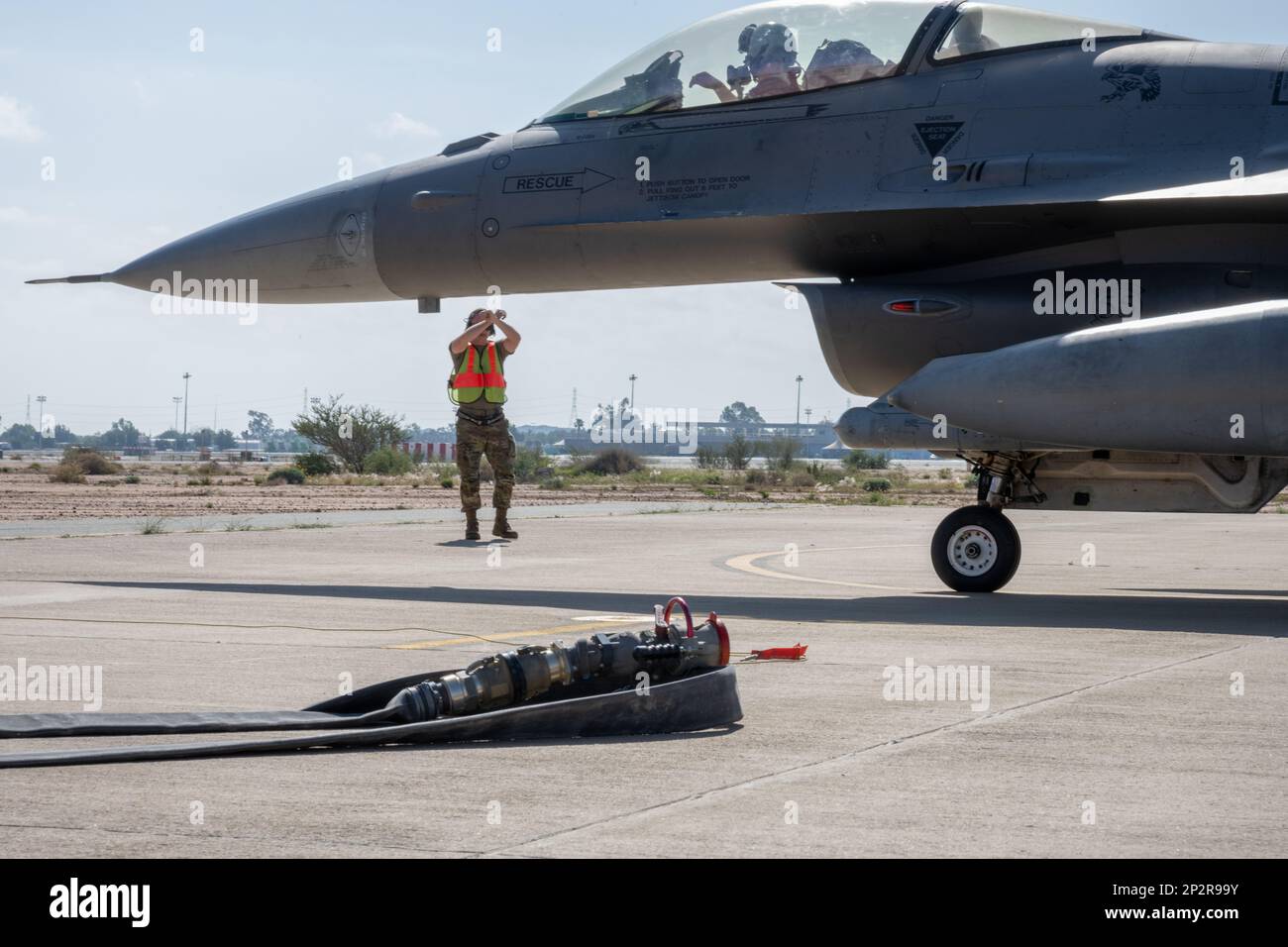 U.S. Air Force Staff Sgt. Isaac Yoder, with the 77th Expeditionary ...