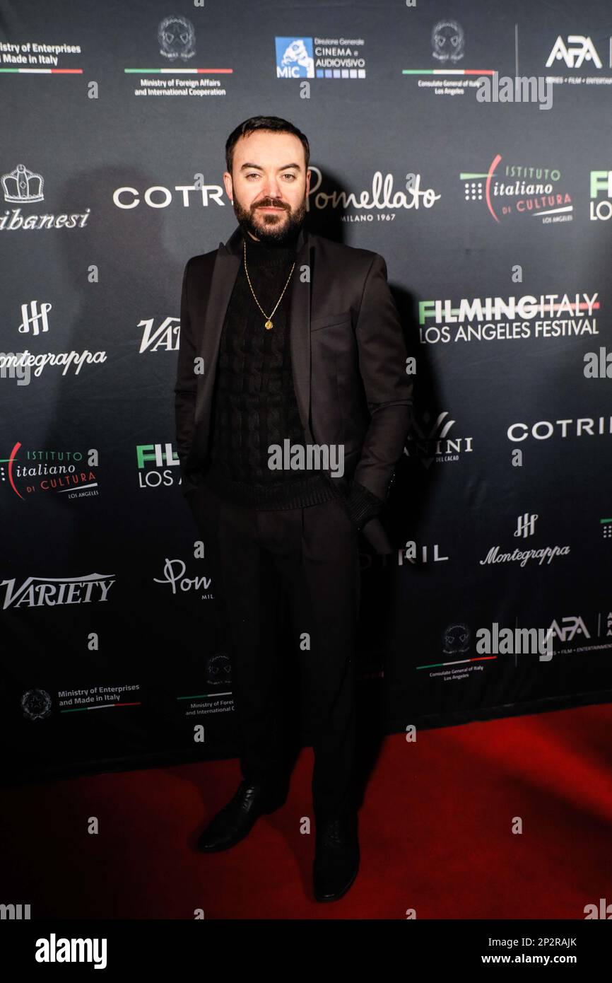 March 3, 2023, LOS ANGELES, CALIFORNIA, USA: CHRIS LEVINE arrives on ...