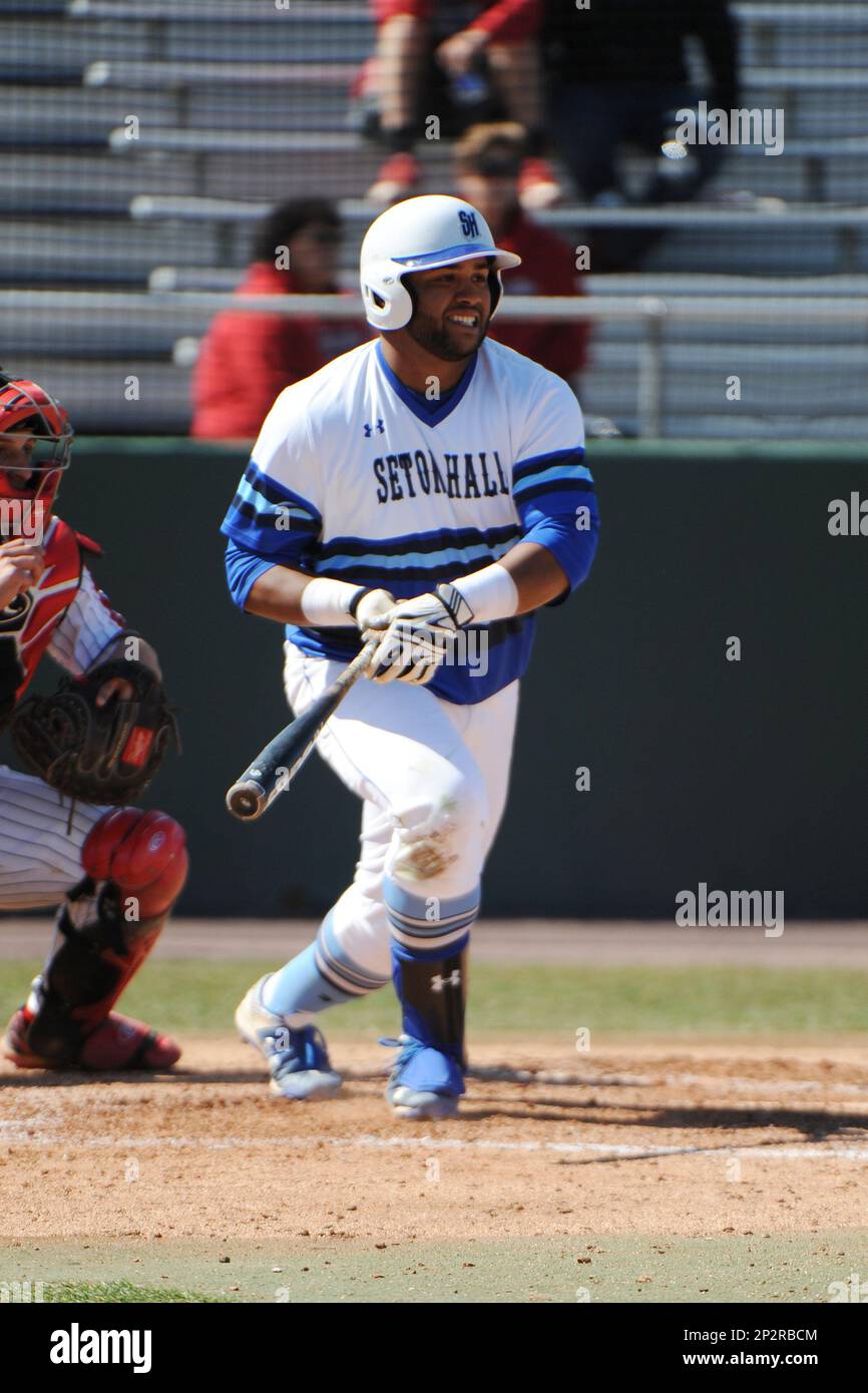 Seton Hall University Pirates infielder Mikel-Ali Mogues (50) during ...