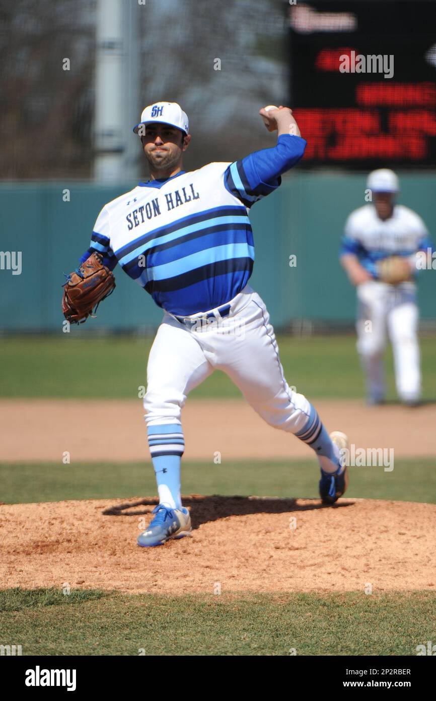 Seton Hall University Pirates pitcher Dan Ditusa (46) during game ...