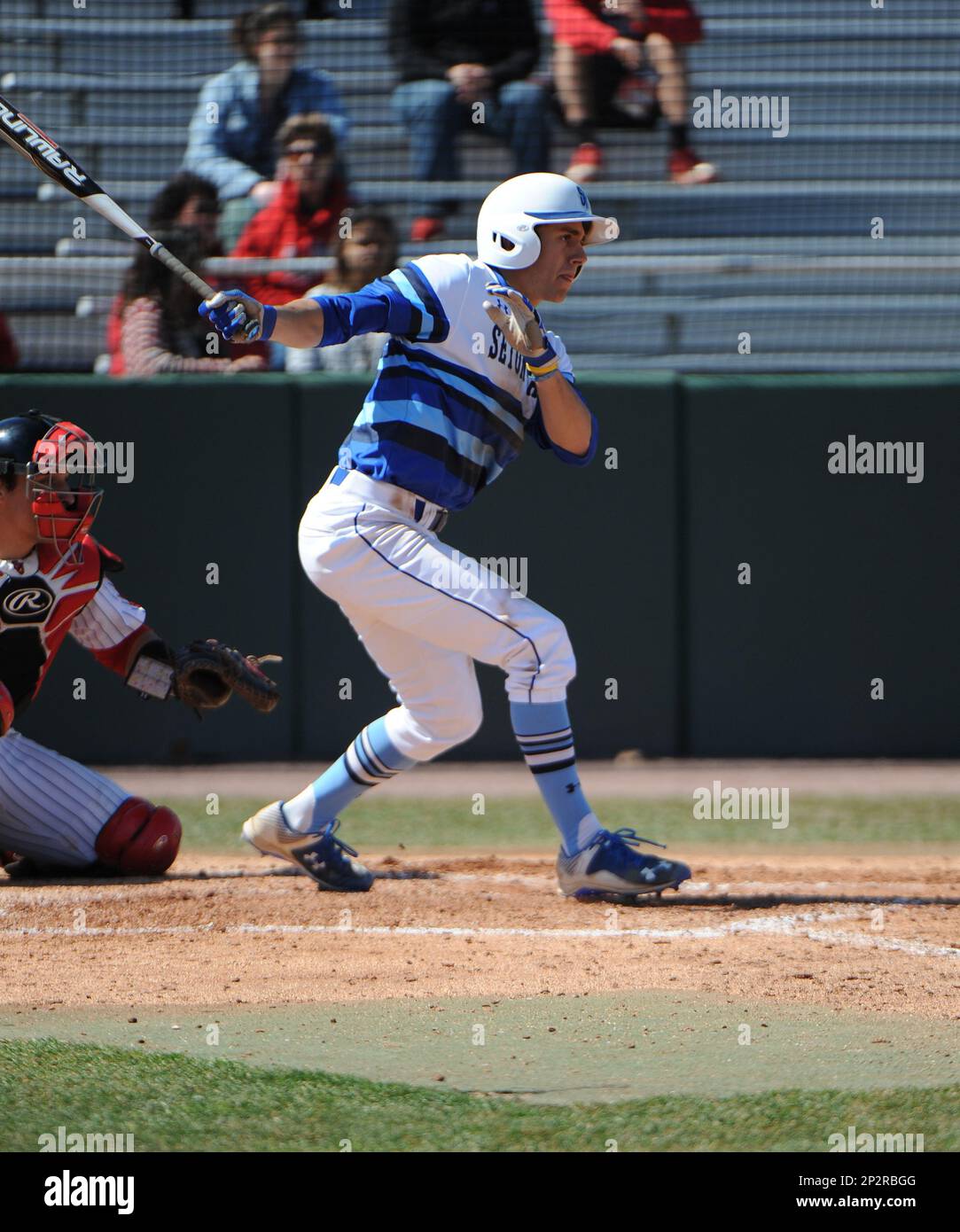 Seton Hall University Pirates outfielder Jackson Martin (16) during ...