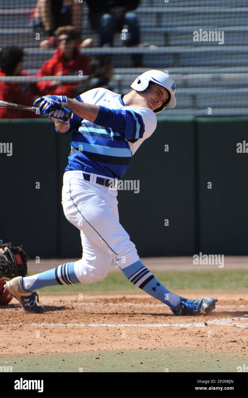 Seton Hall University Pirates outfielder Zach Weigel (14) during game ...