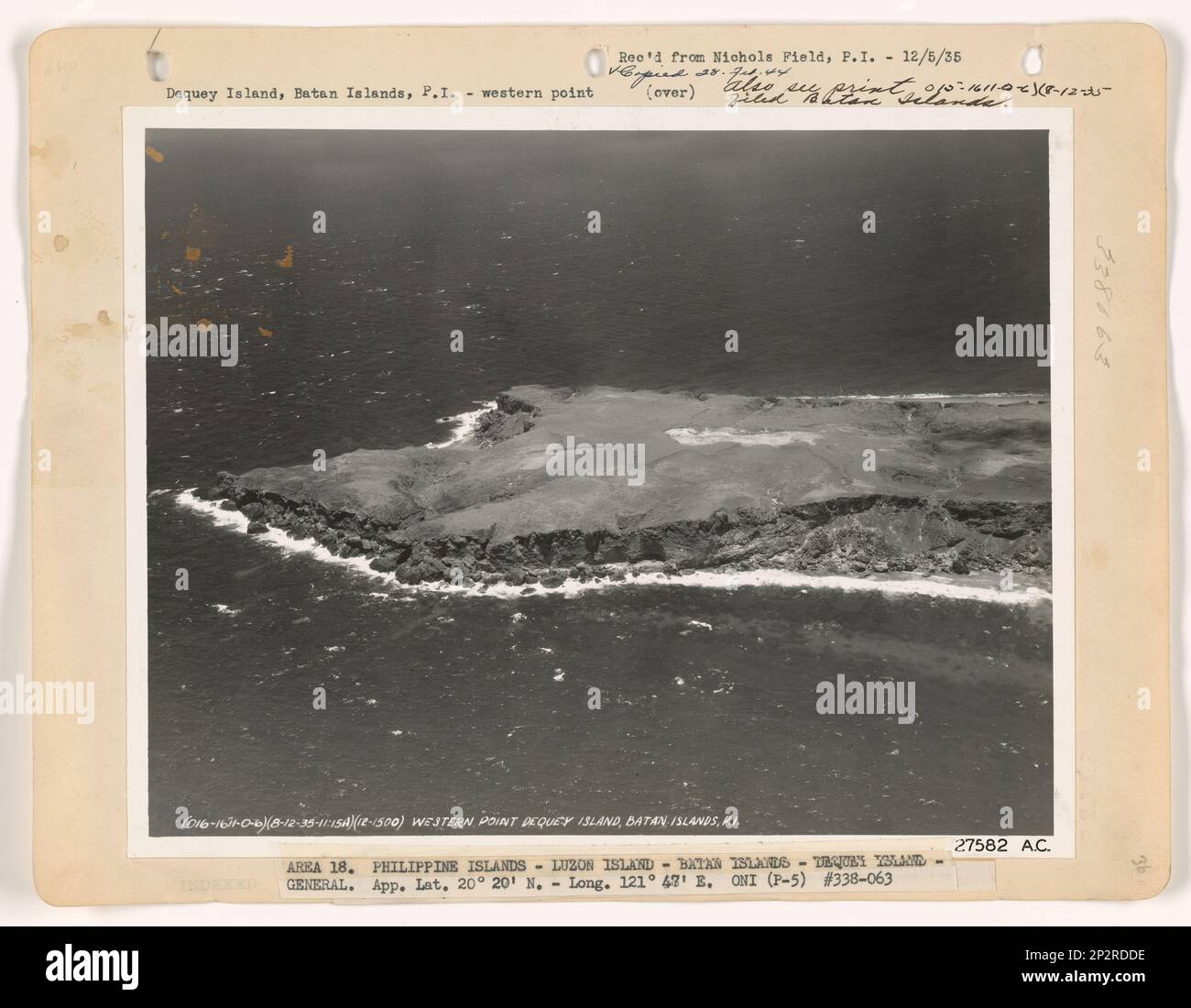 Philippine Island - Batan Islands, Aerial Photograph Stock Photo - Alamy